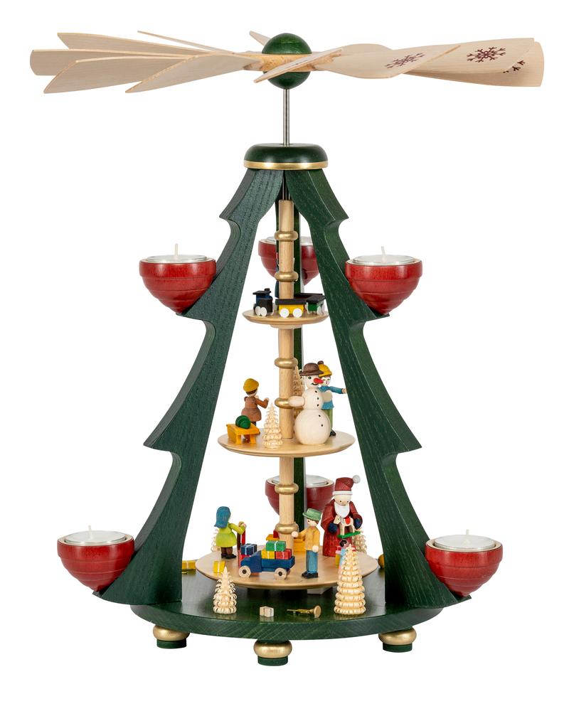 Christmas Scene Tree Pyramid – Artisan Merchants